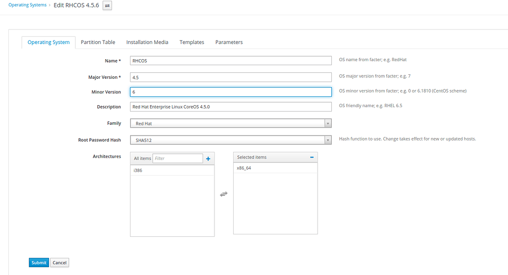 RHCOS // FHCOS provisioned for openshift - Development - TheForeman