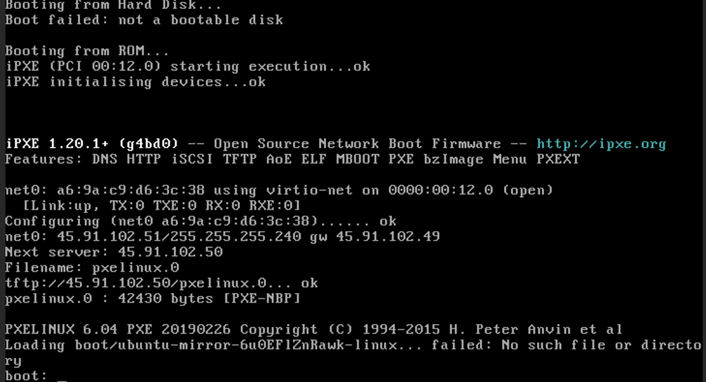 Installation of Ubuntu 22.04 fails - Support - TheForeman